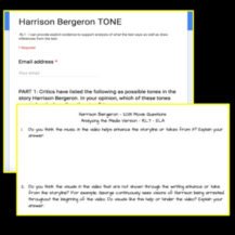 “Harrison Bergeron” Activity BUNDLE - Common Core Aligned - The Sparkly ...