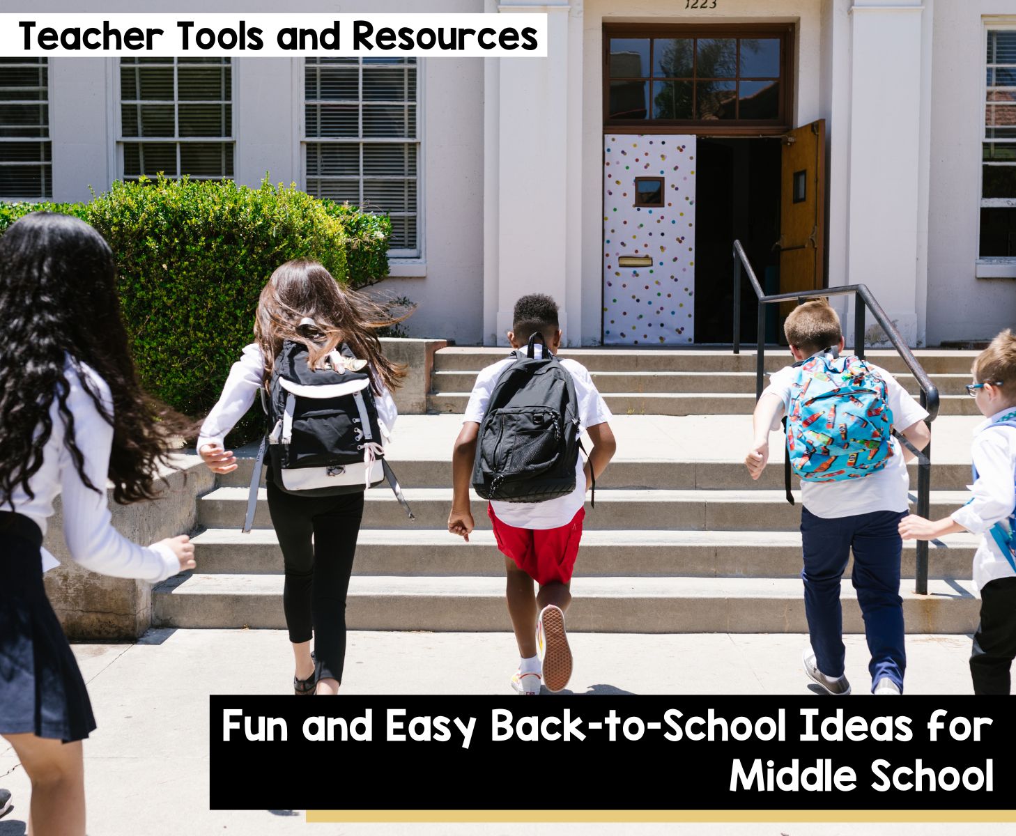 Fun and Easy Back-to-School Ideas for Middle School - The Sparkly Notebook