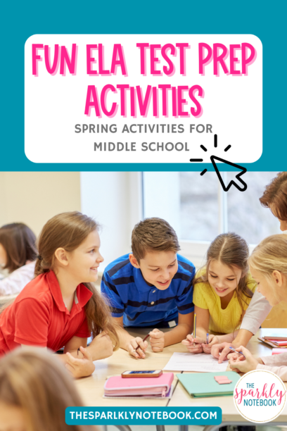 Fun ELA Springtime Test Prep Activities - The Sparkly Notebook